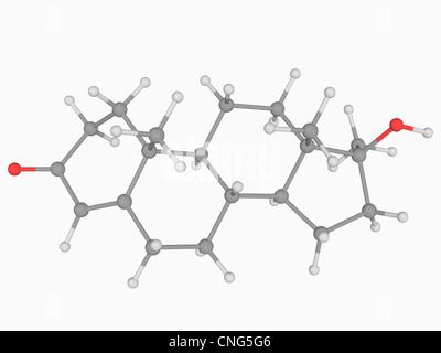 Methyltestosterone drug molecule Stock Photo - Alamy