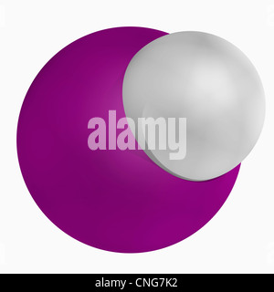 Hydroiodic acid molecule Stock Photo - Alamy