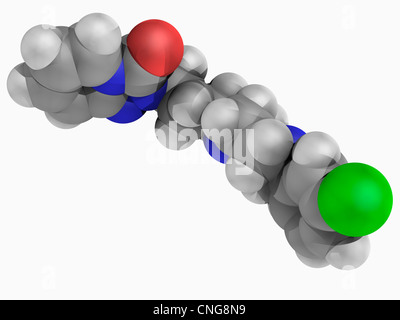 Trazodone drug molecule Stock Photo - Alamy