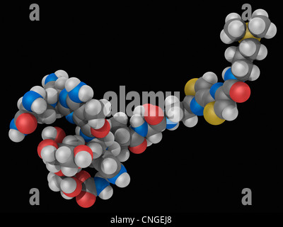 Bleomycin drug molecule Stock Photo - Alamy