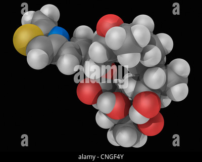 Epothilone B drug molecule Stock Photo - Alamy