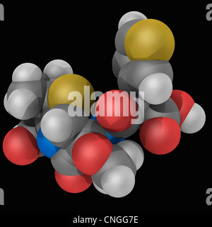 Temocillin drug molecule Stock Photo - Alamy