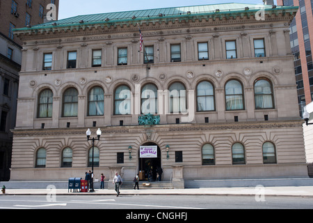 The main branch of the Newark Public Library in Newark, NJ is seen on ...