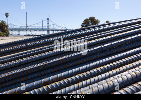 A bundle of rebar Stock Photo: 47717383 - Alamy