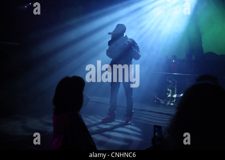 Concert of Czech pop singer Samer Issa in Sasazu Club in Prague, Czech ...