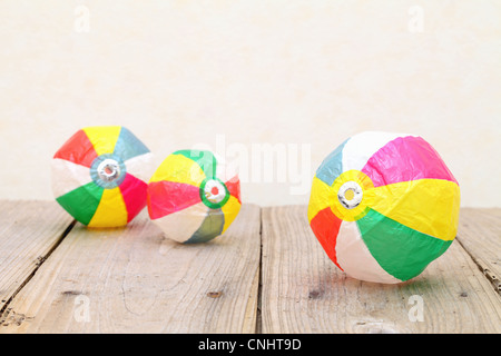 Traditional colorful Japanese paper balloon Stock Photo - Alamy