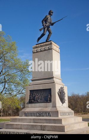 The First Minnesota regiment in Gettysburg National Military Park ...