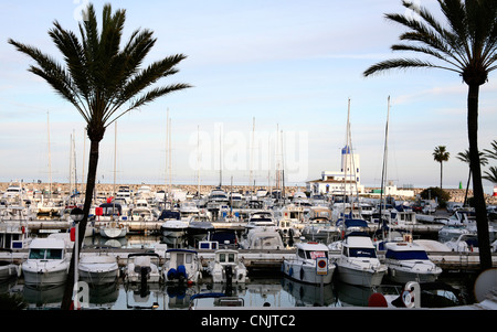 Marina Harbour Puerto de la Duquesa Spain Stock Photo - Alamy