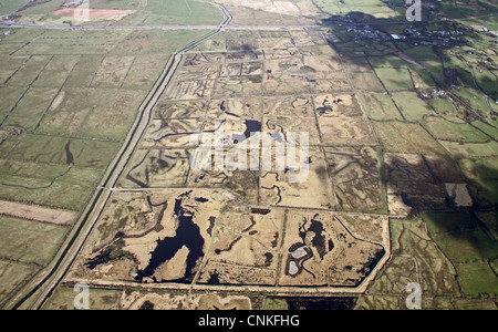 RSPB Cors Ddyga Nature Reserve formerly called Malltraeth Marsh host ...
