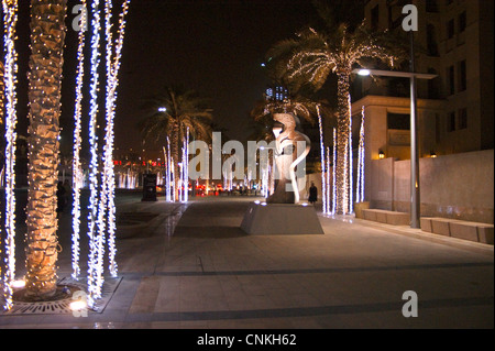 Bronze sculpture 'Al Sidra' by Sami Mohamed al Saleh, on Emaar ...