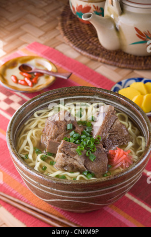 Soki soba, Okinawan Food Stock Photo - Alamy