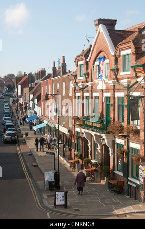 Cranbrook a small historic town in South East Kent England with a ...