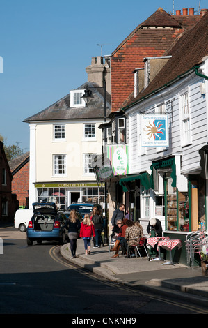 Cranbrook a small historic town in South East Kent England with a ...