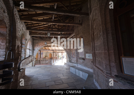 Meteora, Inside of Monastery, The Great Meteoron Holy Monastery ...