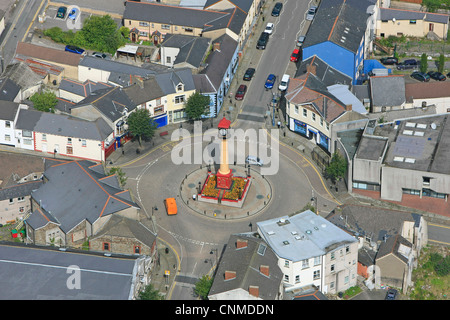 Tredegar Town Clock Blaenau Gwent Valleys South Wales UK Stock Photo ...
