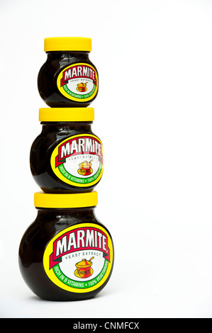 Marmite and spoon on white background Stock Photo - Alamy