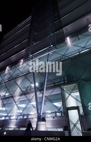 Kingsway city center car park at night Stock Photo - Alamy