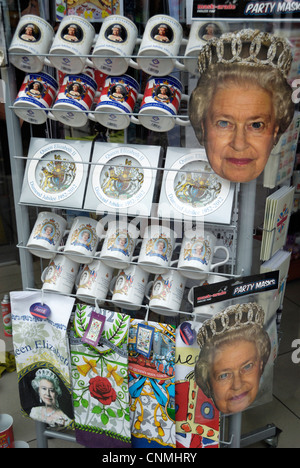 A display commemorating Queen Elizabeth II at Lincoln Cathedral after ...