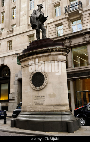 Statue of James Henry Greathead inventor of the Greathead Tunneling ...