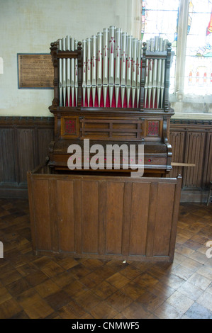 Small pipe organ Stock Photo - Alamy