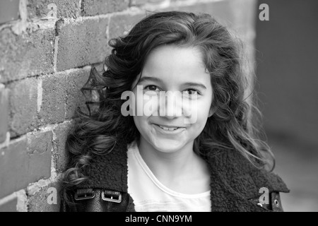 Young teenage girl. Leeds, UK Stock Photo - Alamy