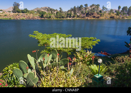 Lake Itasy in Ampefy, Madagascar highlands Stock Photo - Alamy