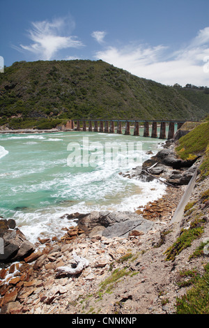 Kaaimans River Railway Bridge, Wilderness, Garden Route, South Africa ...