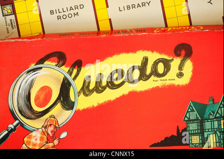 Mid 20th century Cluedo board game with original weapons and rope in ...