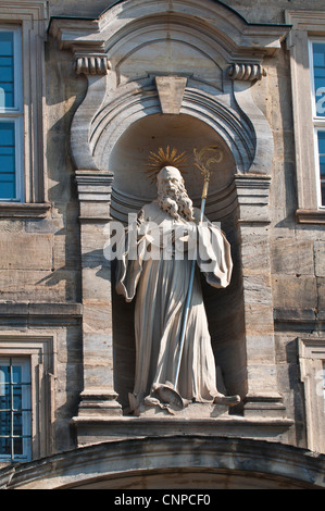 Statue of Saint Michael, St. Michael's Church, Munich, Germany Stock ...