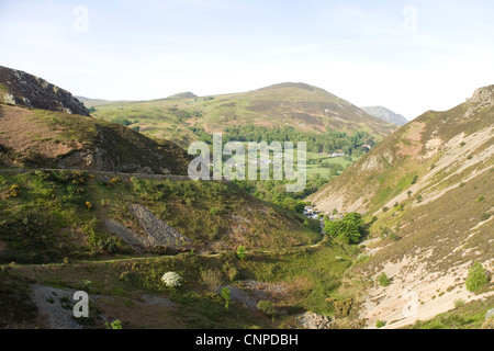 Sychnant Pass road in North Wales Stock Photo - Alamy
