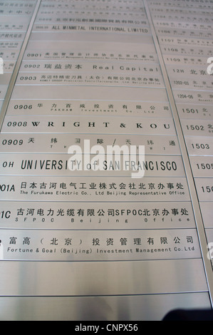 company name board Stock Photo - Alamy