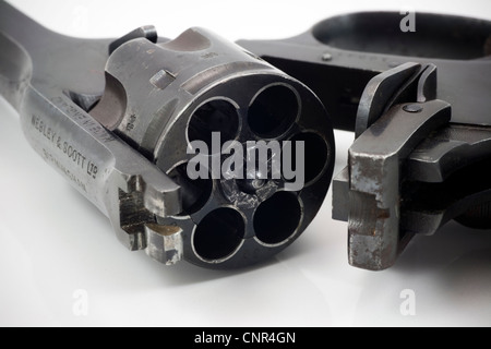 Break action revolver Stock Photo - Alamy