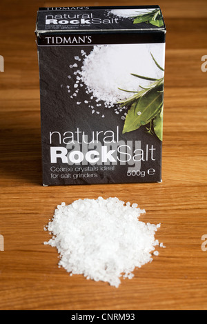 Coarse Rock Salt Granules Stock Photo - Alamy