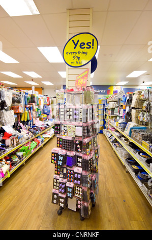 99p Stores a low cost supermarket in Walthamstow, London UK Stock Photo ...