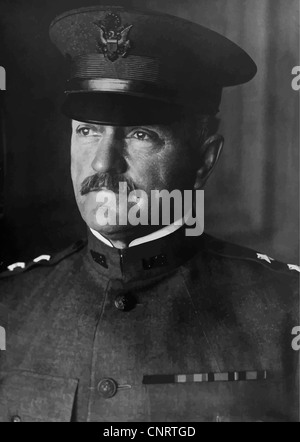 Vector illustration of General John J. Pershing Stock Photo - Alamy
