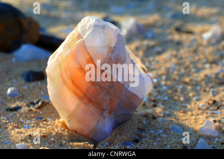 calcite crystals, Egypt, White Desert National Park Stock Photo - Alamy