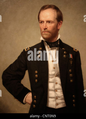 Portrait of William Tecumseh Sherman, Union Army General in the ...