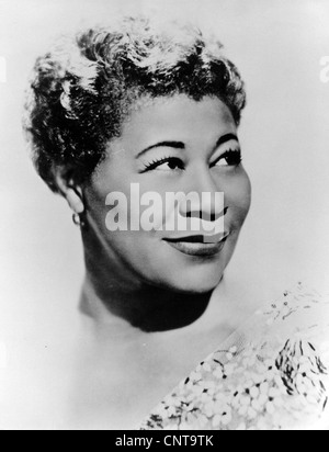 ELLA FITZGERALD (1917-1996) US jazz singer at the London Palladium in ...
