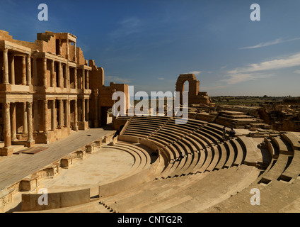 Roman amphitheatre, Sabratha, Libya Stock Photo - Alamy