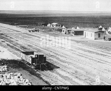 transport / transportation, railway, building of the Baghdad Railway ...