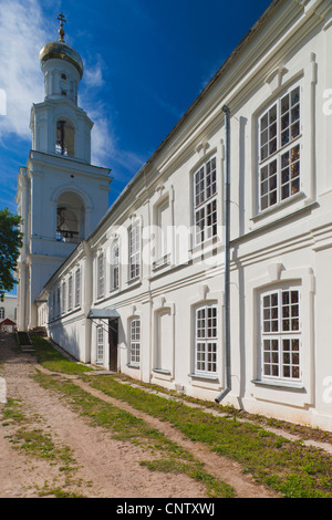 Russia, Novgorod Oblast, Veliky Novgorod, Yuryev Monastery Stock Photo ...