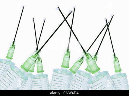 Close-up of a group of syringes Stock Photo - Alamy