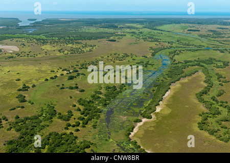 Rufiji River delta, aerial view, Lindi Region, Tanzania Stock Photo - Alamy