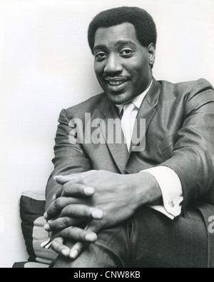 OTIS REDDING (1941-1967) in London in October 1967, three months before his death. Photo: Tony ...