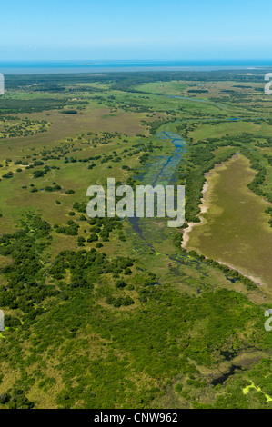 Rufiji River delta, aerial view, Lindi Region, Tanzania Stock Photo - Alamy