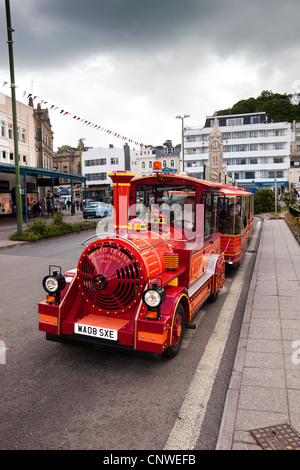 Torquay Land Train Stock Photo - Alamy