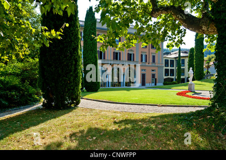 Como, Lombardy, Italy. Villa Gallia is located in Como in Via Borgovico ...