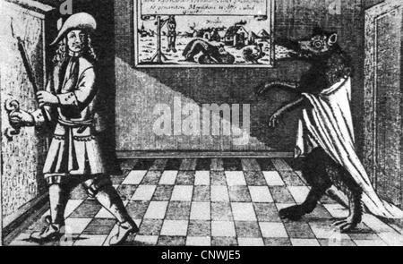 The Wolf of Ansbach 1685 Stock Photo - Alamy