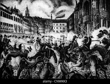 Prague Uprising 1848 Stock Photo - Alamy