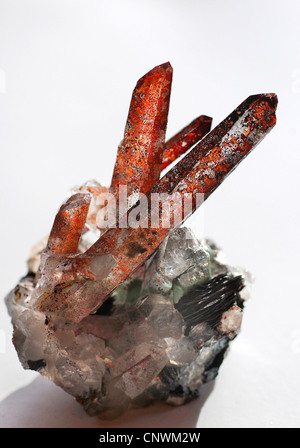 Rose Quartz (SiO2) crystal Stock Photo - Alamy
